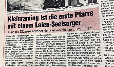 Der erste Laie in der Pfarrleitung