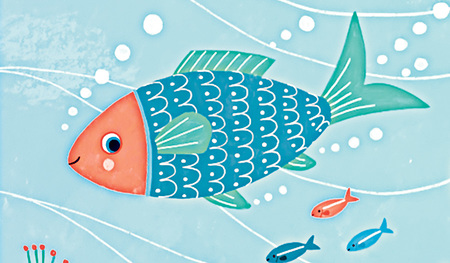 Was soll der Fisch am Auto?